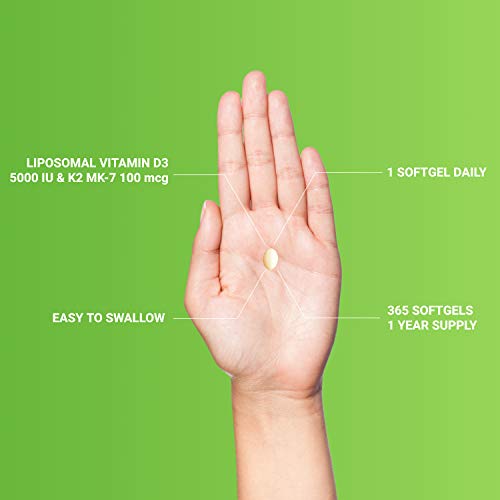 Daily vitamin D3 K2 for health