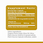daily vitamin d3 k2 for overall health