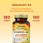 Daily Vitamin D3 K2 for overall wellness