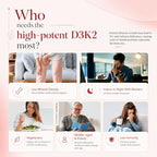 Daily vitamin D3 K2 for overall wellness