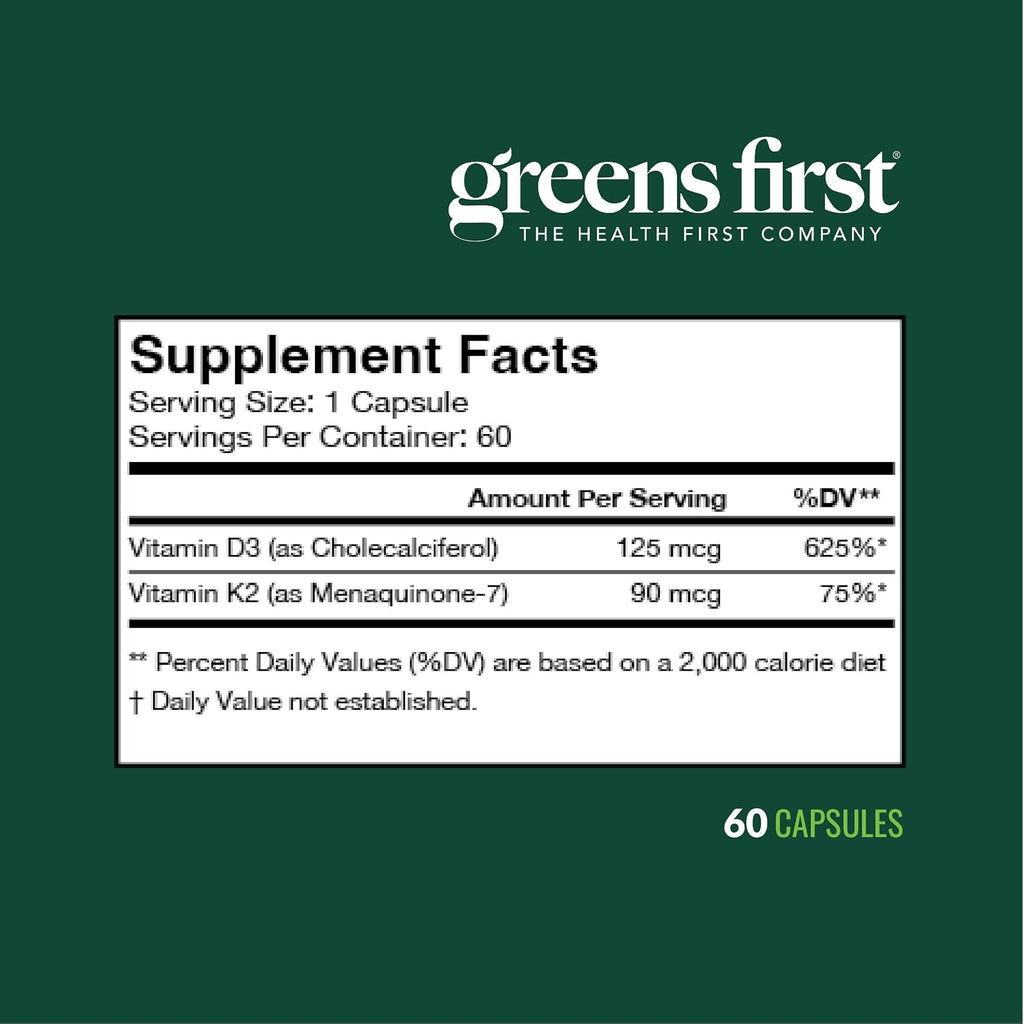 daily vitamin D3 K2 for vitality