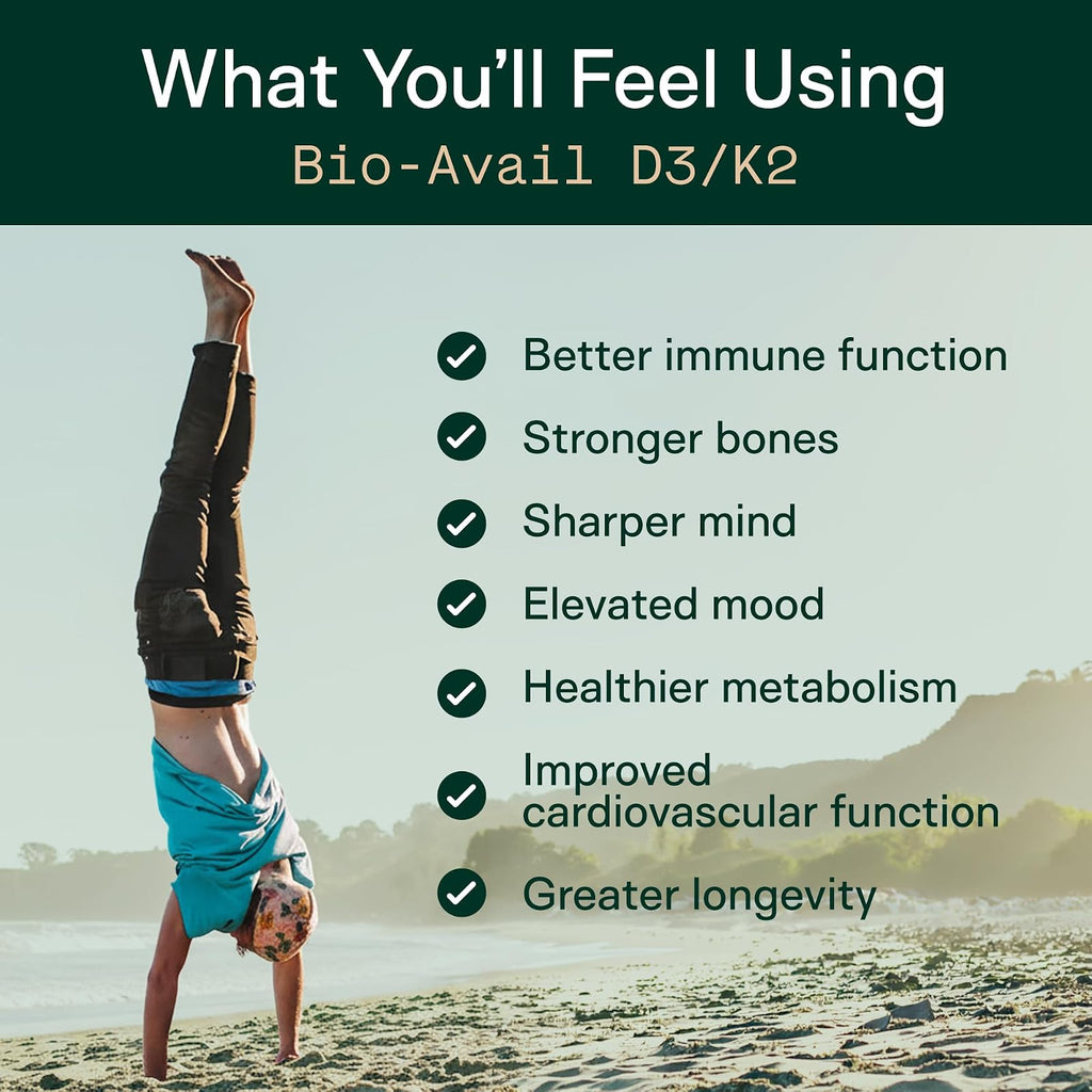 Daily Vitamin D3 K2 for wellness