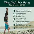 Daily Vitamin D3 K2 for wellness