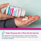 Daily vitamin D3 K2 for wellness