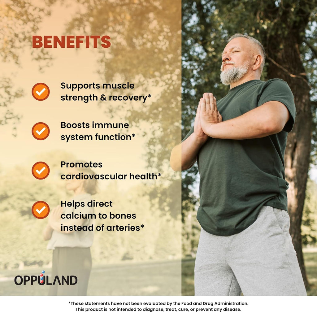 Daily Vitamin D3 K2 for wellness