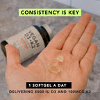 daily vitamin D3 K2 supplement