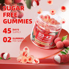 Daily vitamin D3 K2 supplement