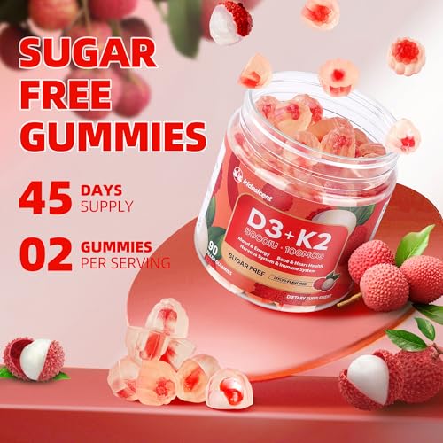 Daily vitamin D3 K2 supplement