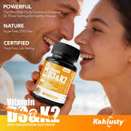 Daily vitamin D3 K2 supplement