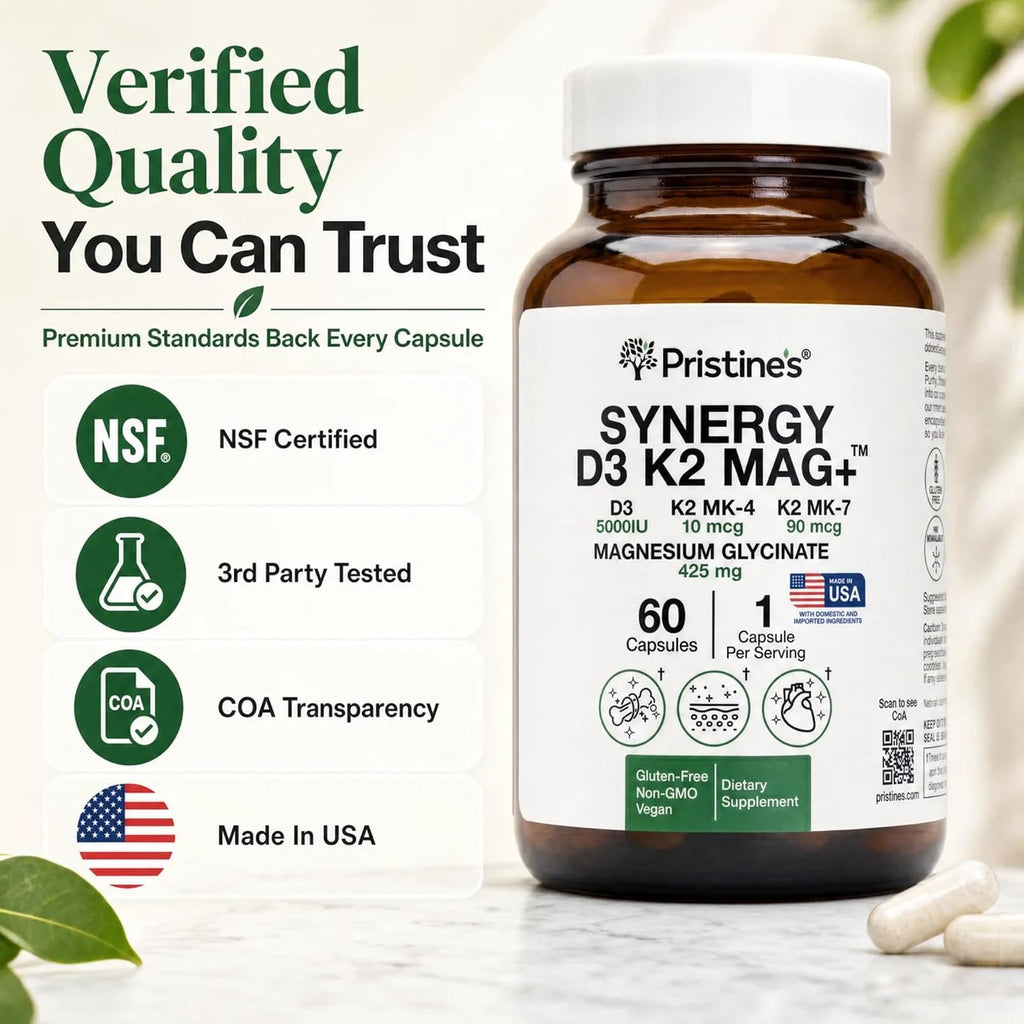 Daily Vitamin D3 K2 supplement