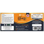 Daily vitamin D3 K2 supplement