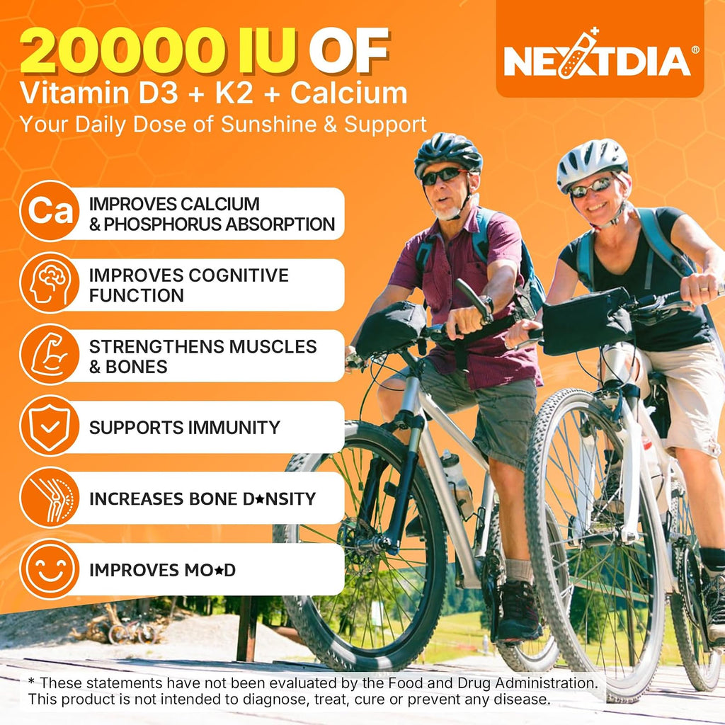 daily vitamin D3 K2 supplement