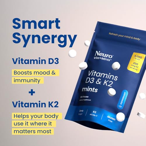 Daily vitamin D3 K2 supplement