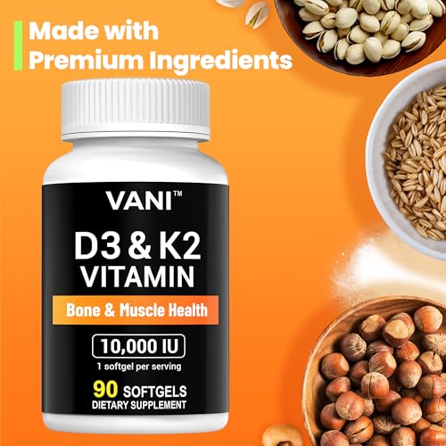Daily vitamin D3 K2 supplementation