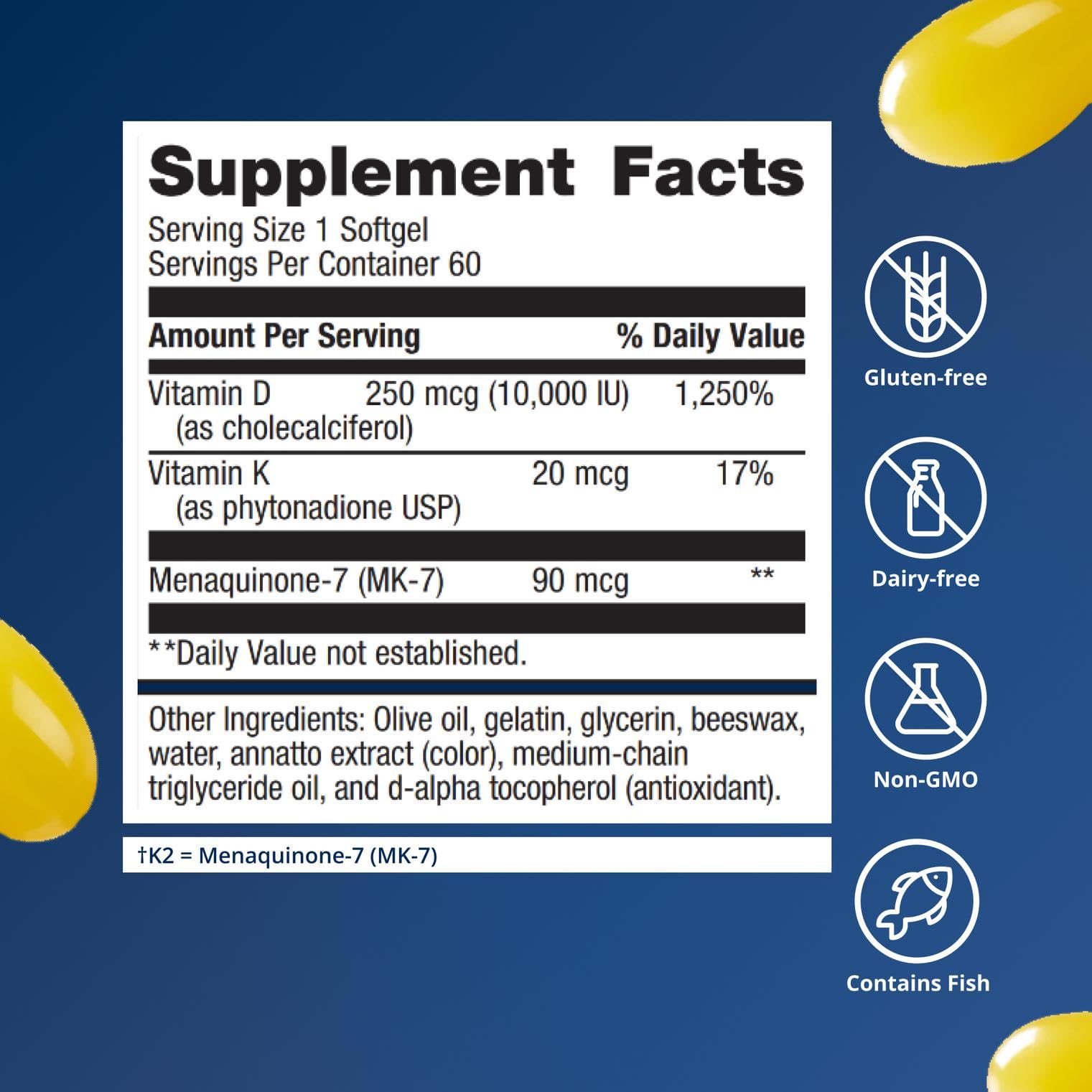Daily vitamin D3 supplement for Canadians
