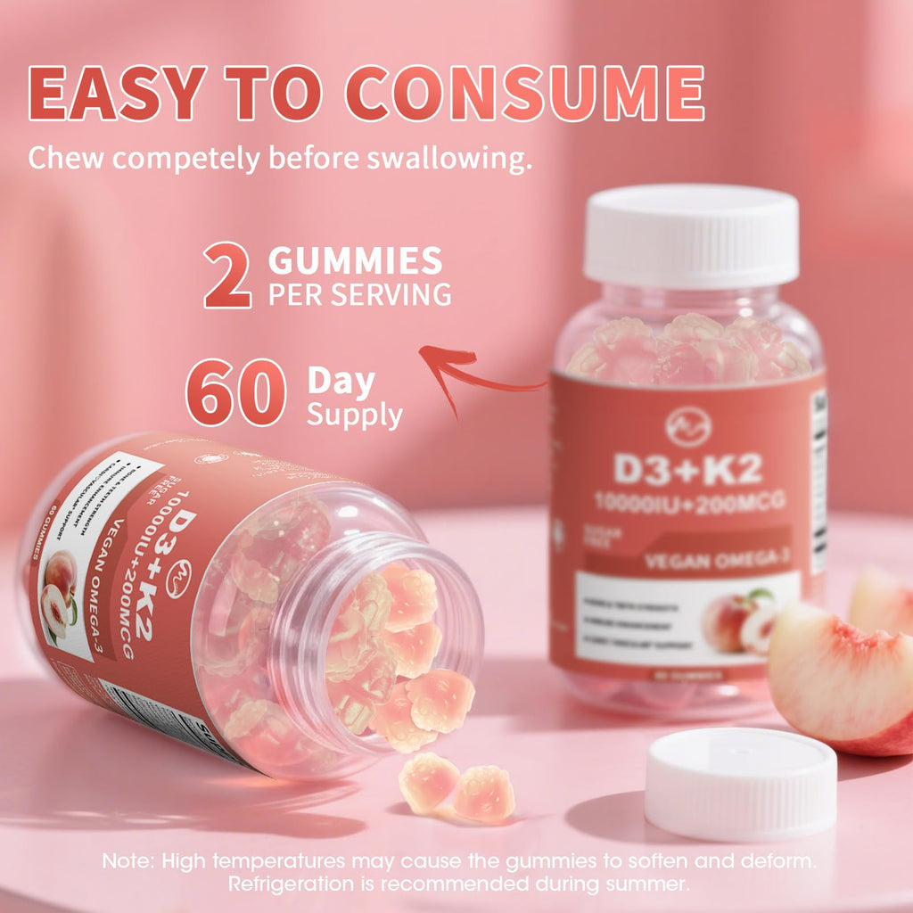 Daily Vitamin D3 supplement for energy