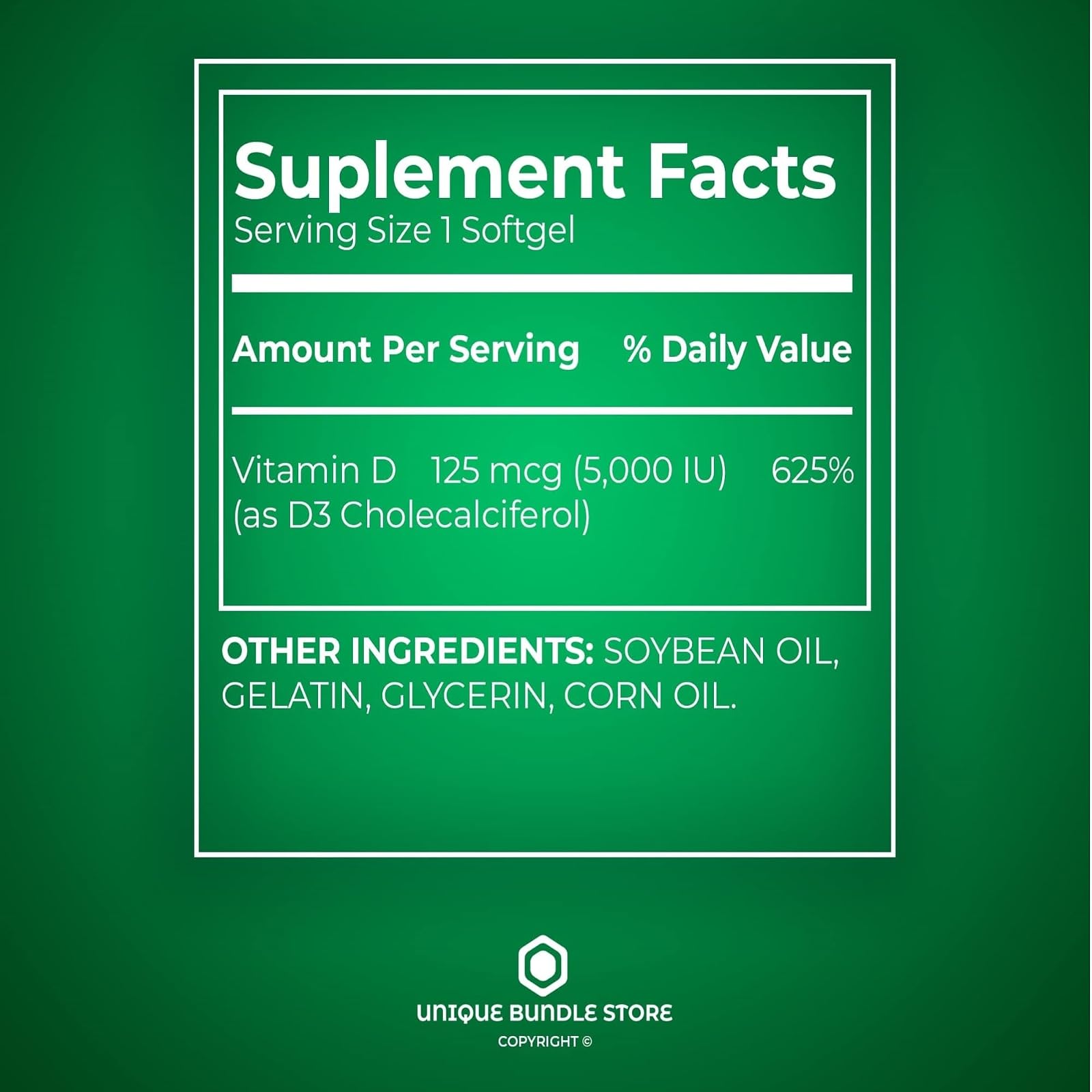 daily vitamin D3 supplement for energy