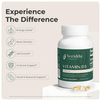 Daily Vitamin D3 supplement for energy