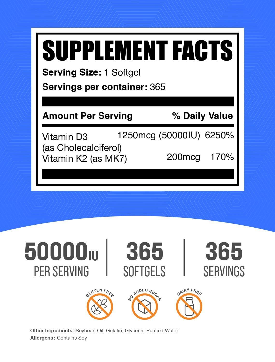daily vitamin D3 supplement for health