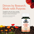 Daily vitamin D3 supplement