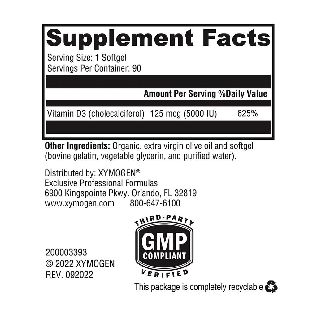 daily vitamin D3 supplement