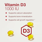Daily vitamin D3 supplement