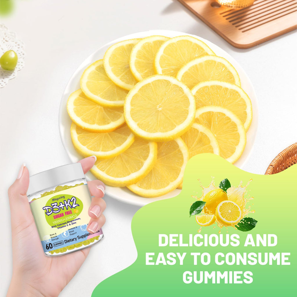 Daily Vitamin D3K2 for overall wellness