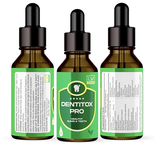 Daily vitamin drops for oral hygiene