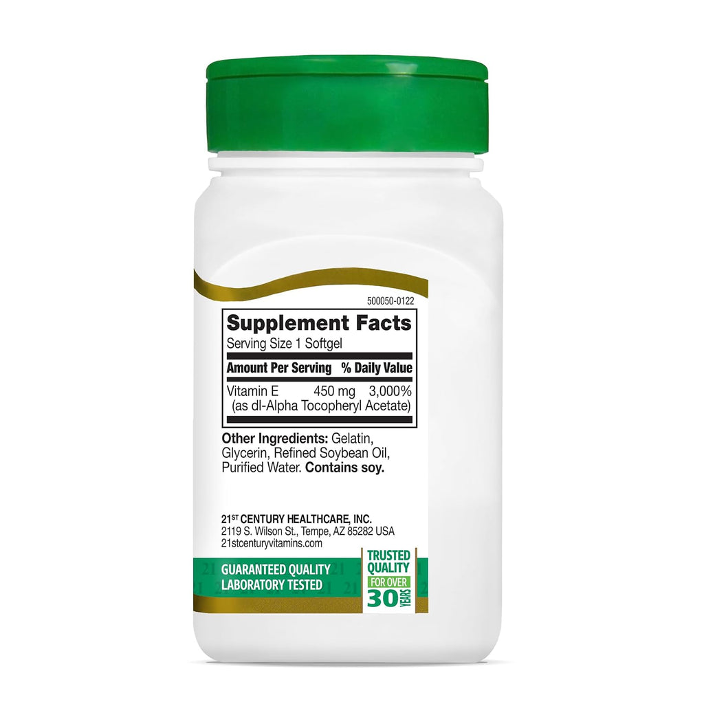 daily vitamin e for overall wellness