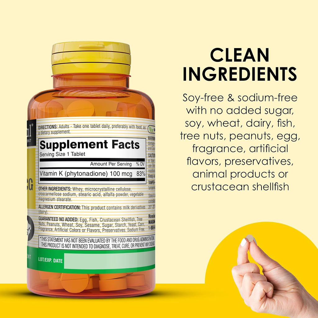 daily vitamin K supplement for optimal health