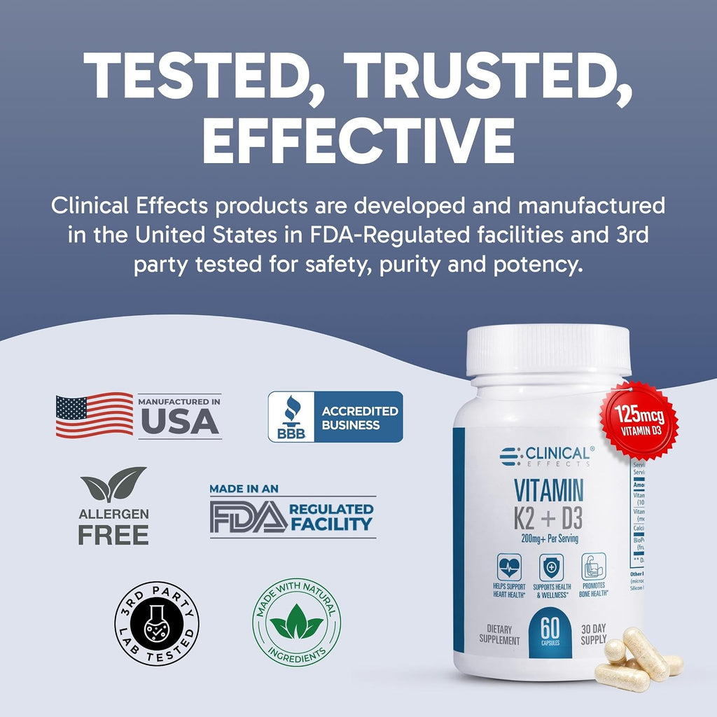 daily vitamin K2 D3 for vitality