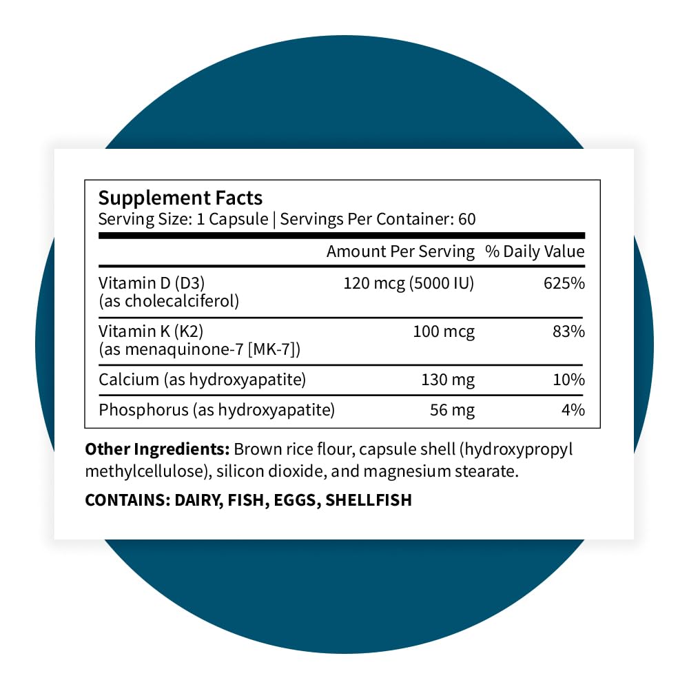 daily Vitamin K2 D3 for wellness