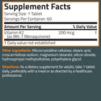 Daily vitamin K2 MK-7 for wellness