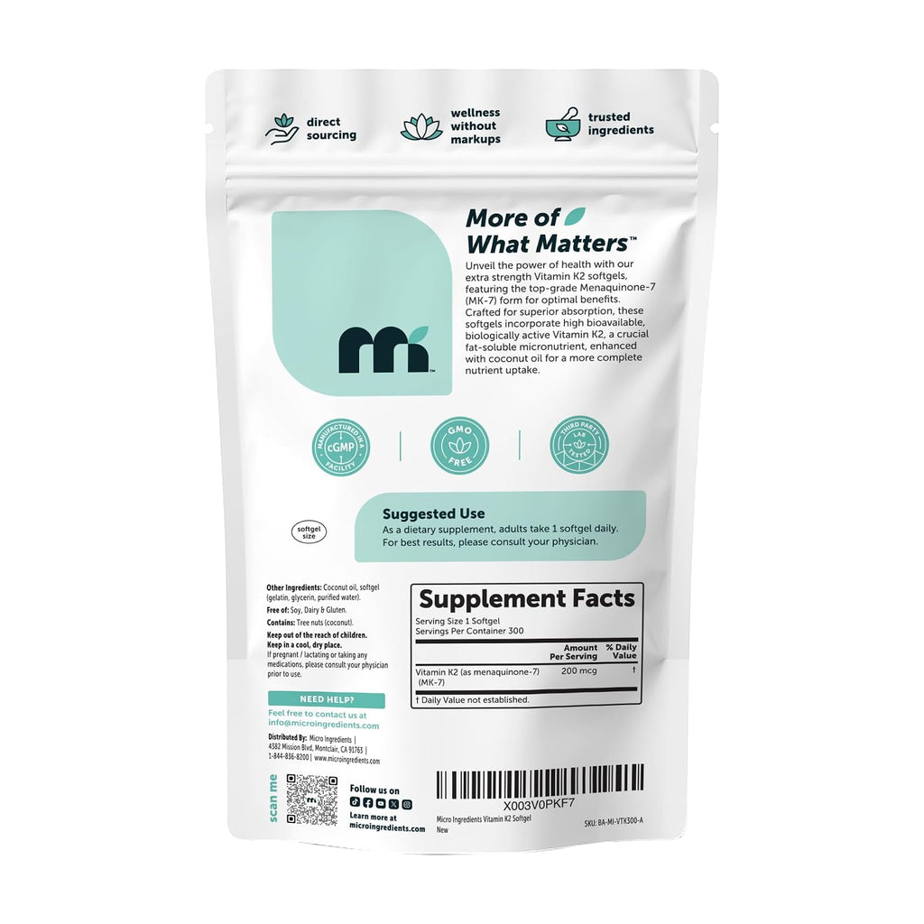 daily vitamin k2 mk7 dosage