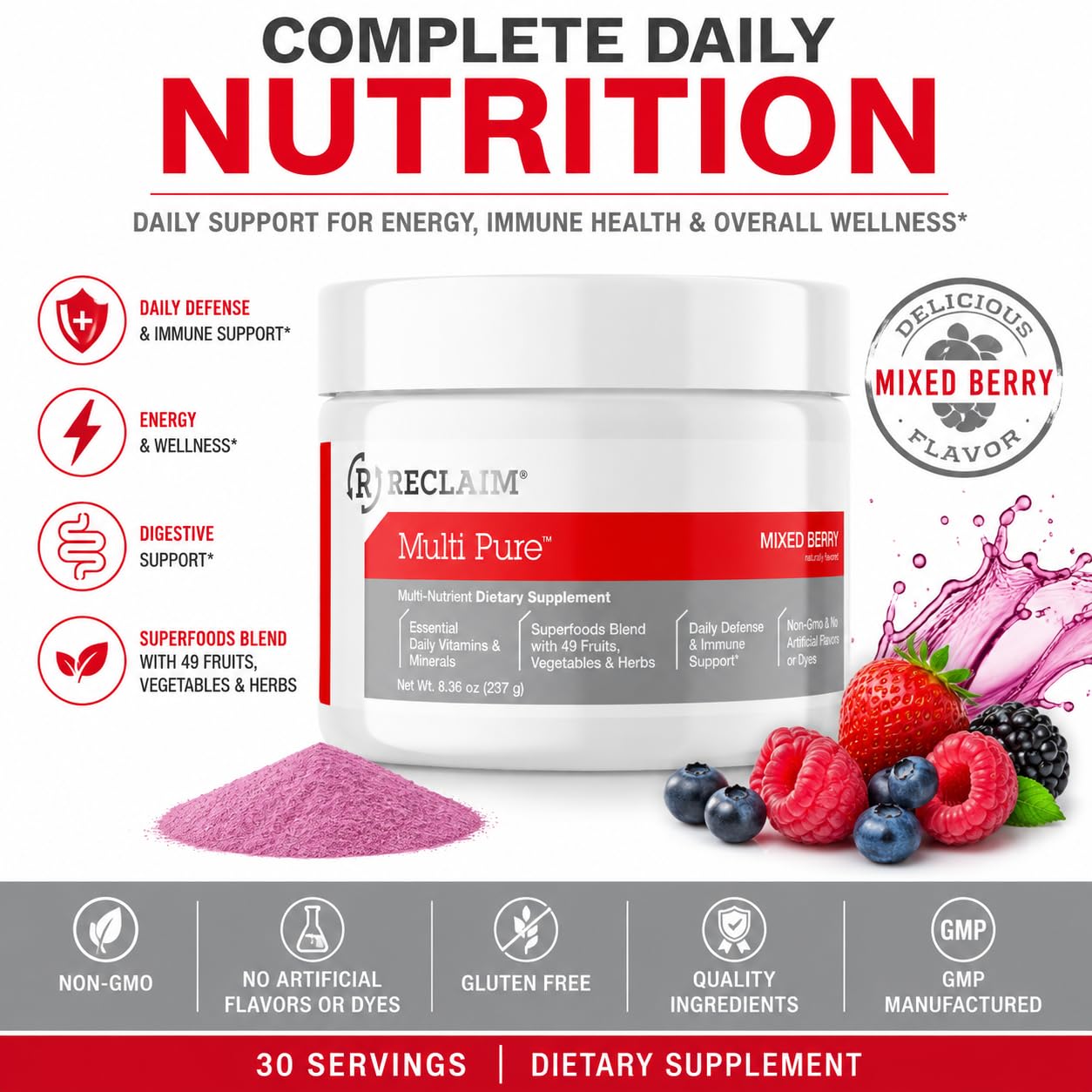 daily vitamin mix for immune support