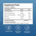 Daily vitamin supplement for skin vitality