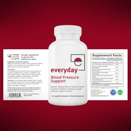 Daily vitamin supplement with hawthorn