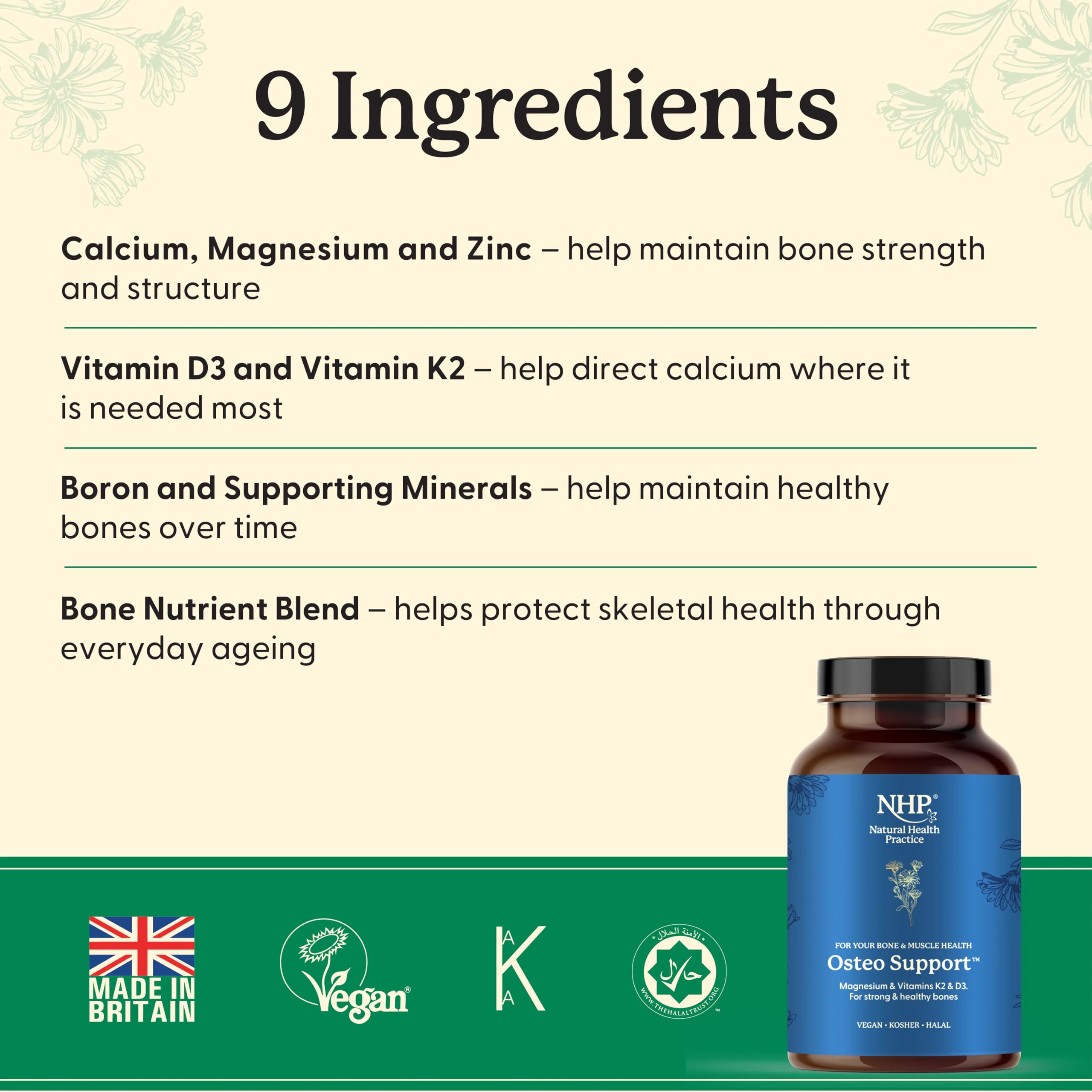 daily vitamin support for joint comfort