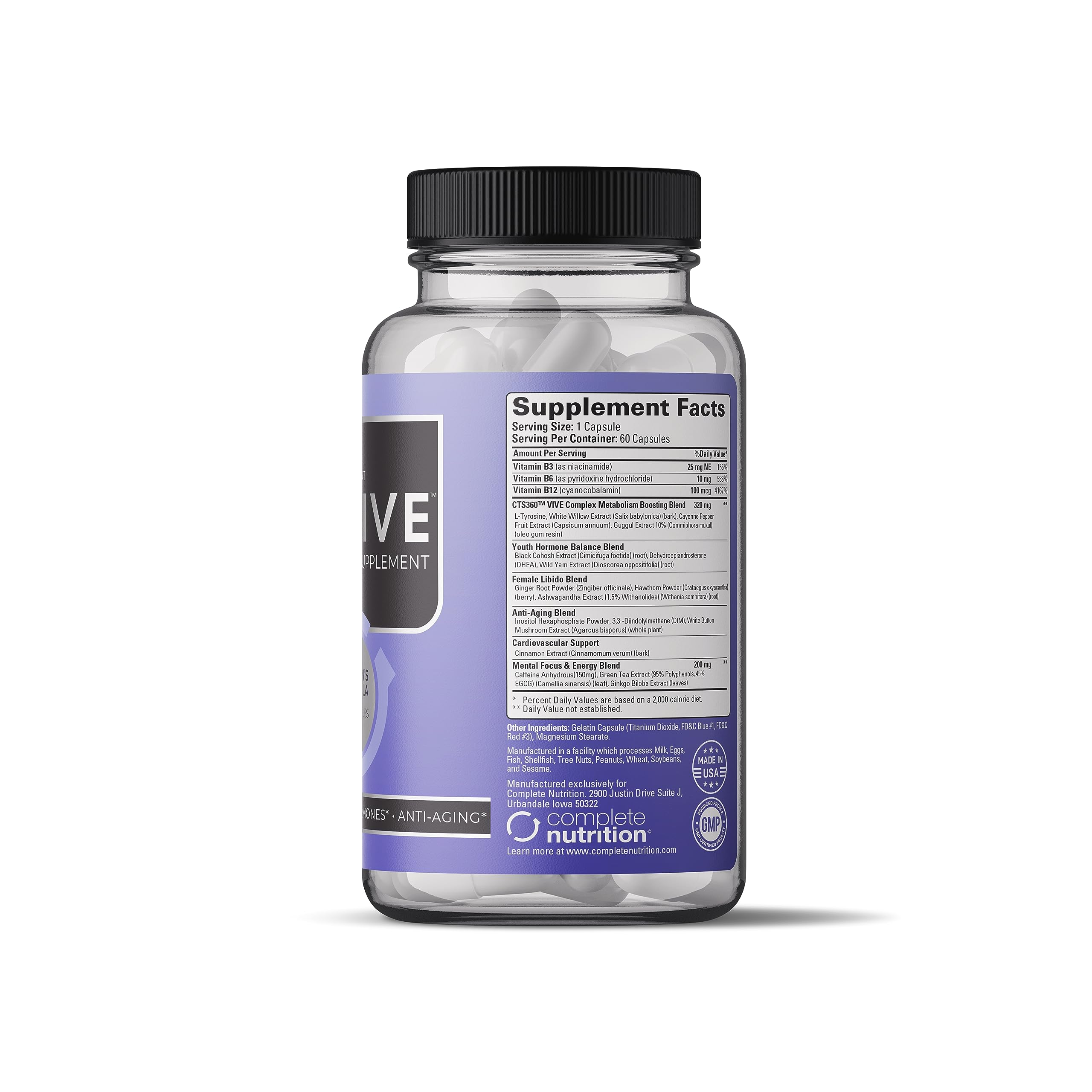 daily vitamin support for women's wellness