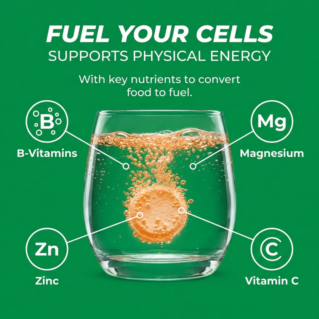 daily vitamin support with Berocca Orange