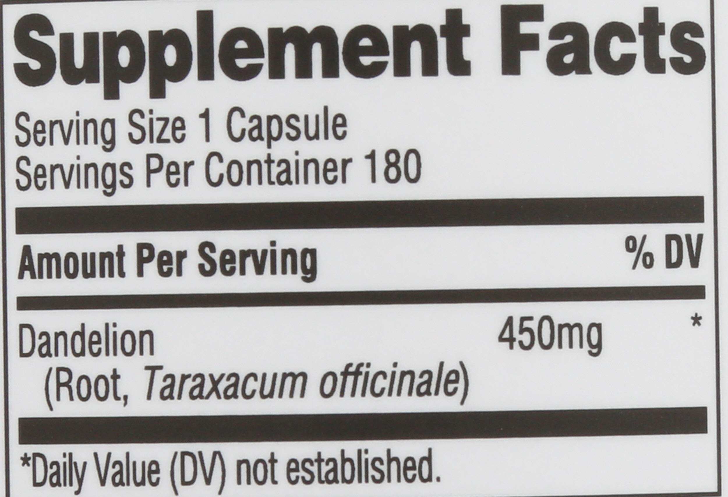 daily vitamin support with dandelion