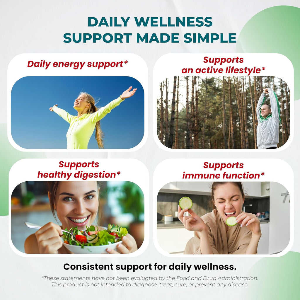 daily vitamins for active lifestyle