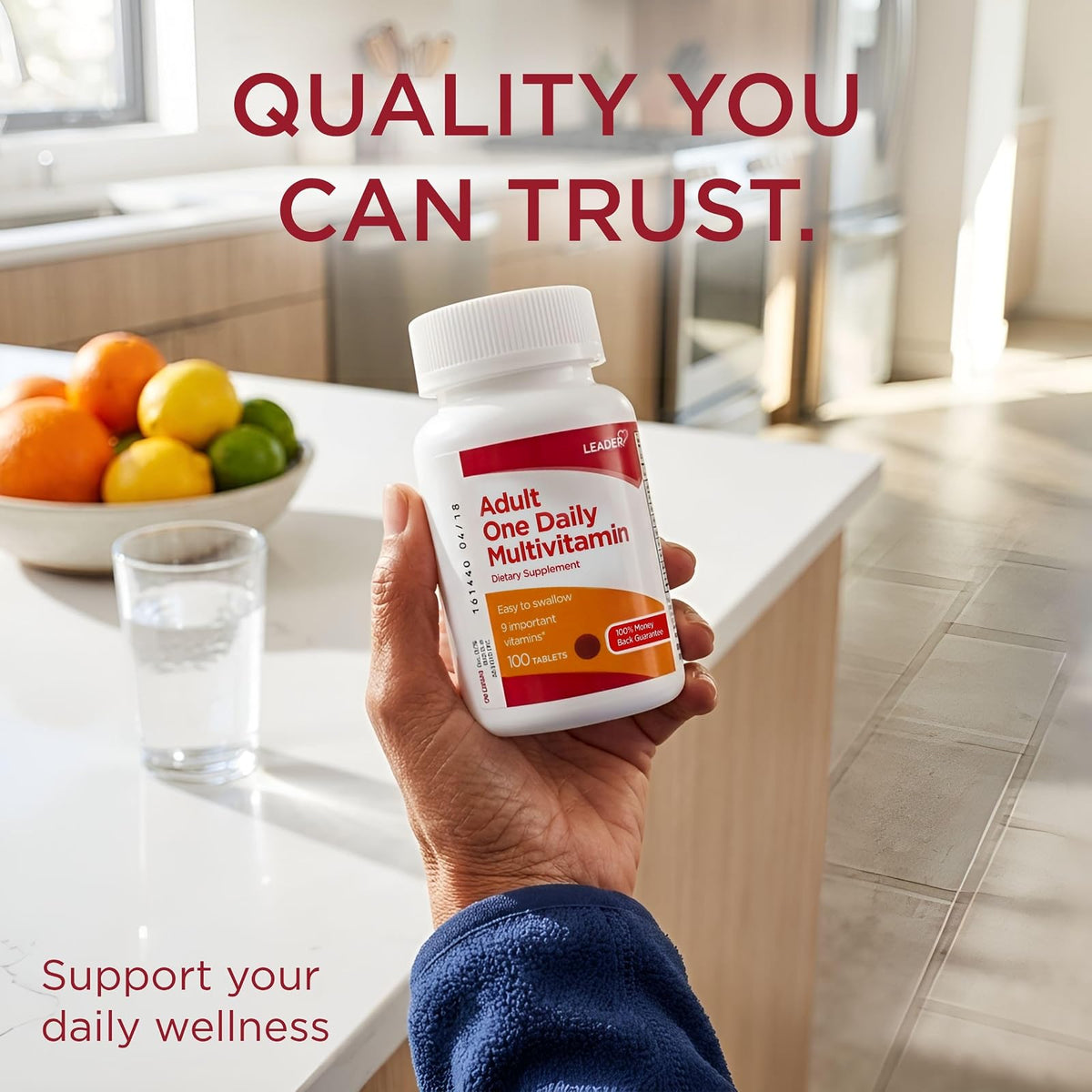 Daily vitamins for active lifestyles