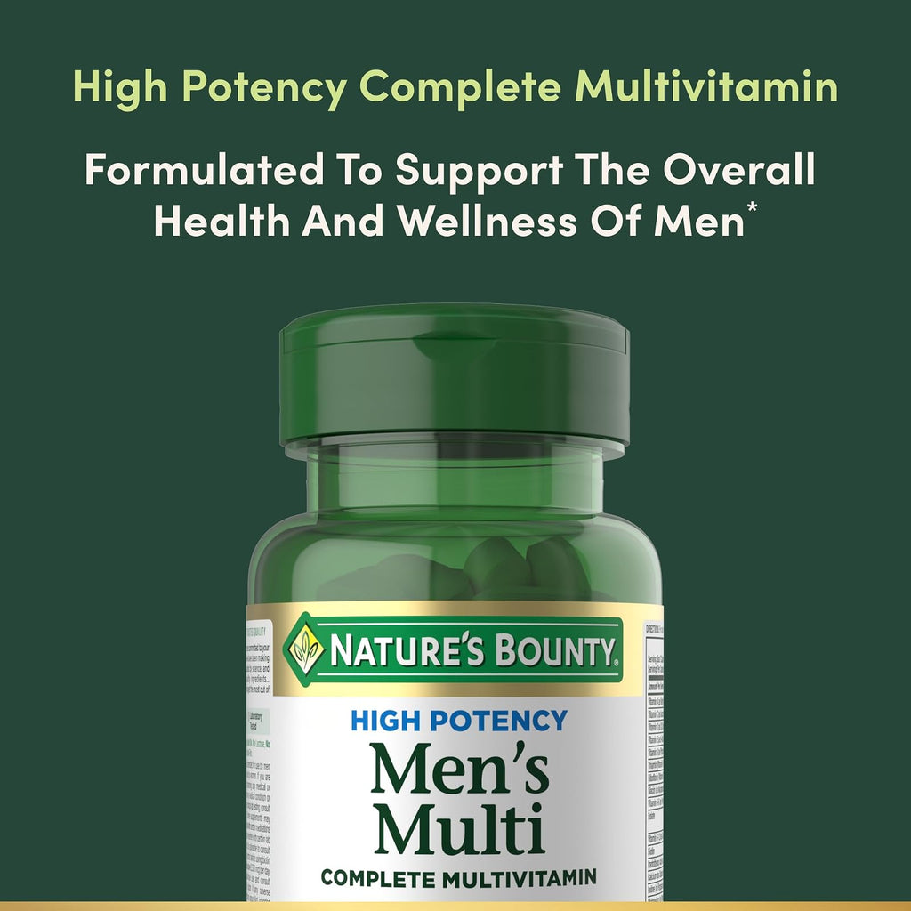 daily vitamins for active men