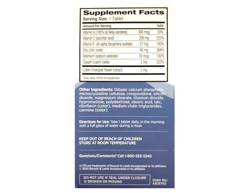 daily vitamins for better eyesight