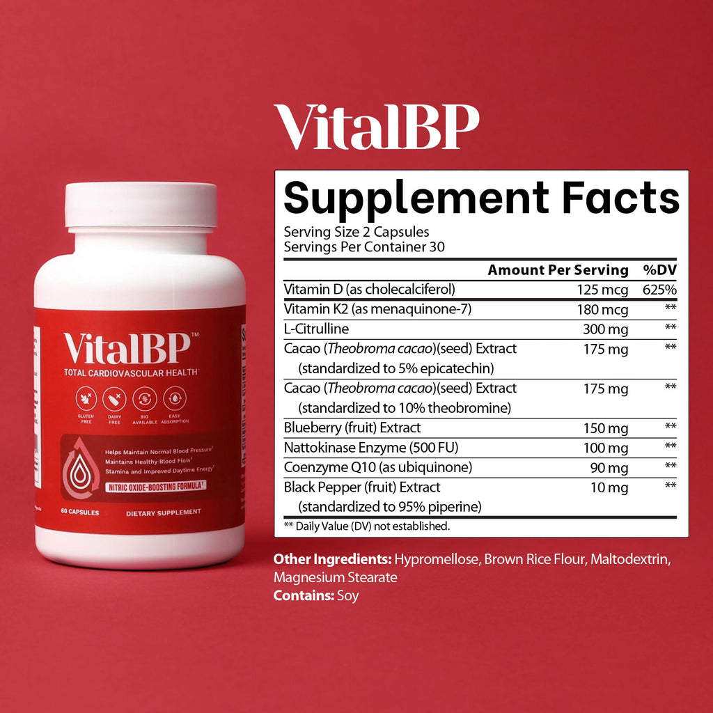 daily vitamins for blood pressure management