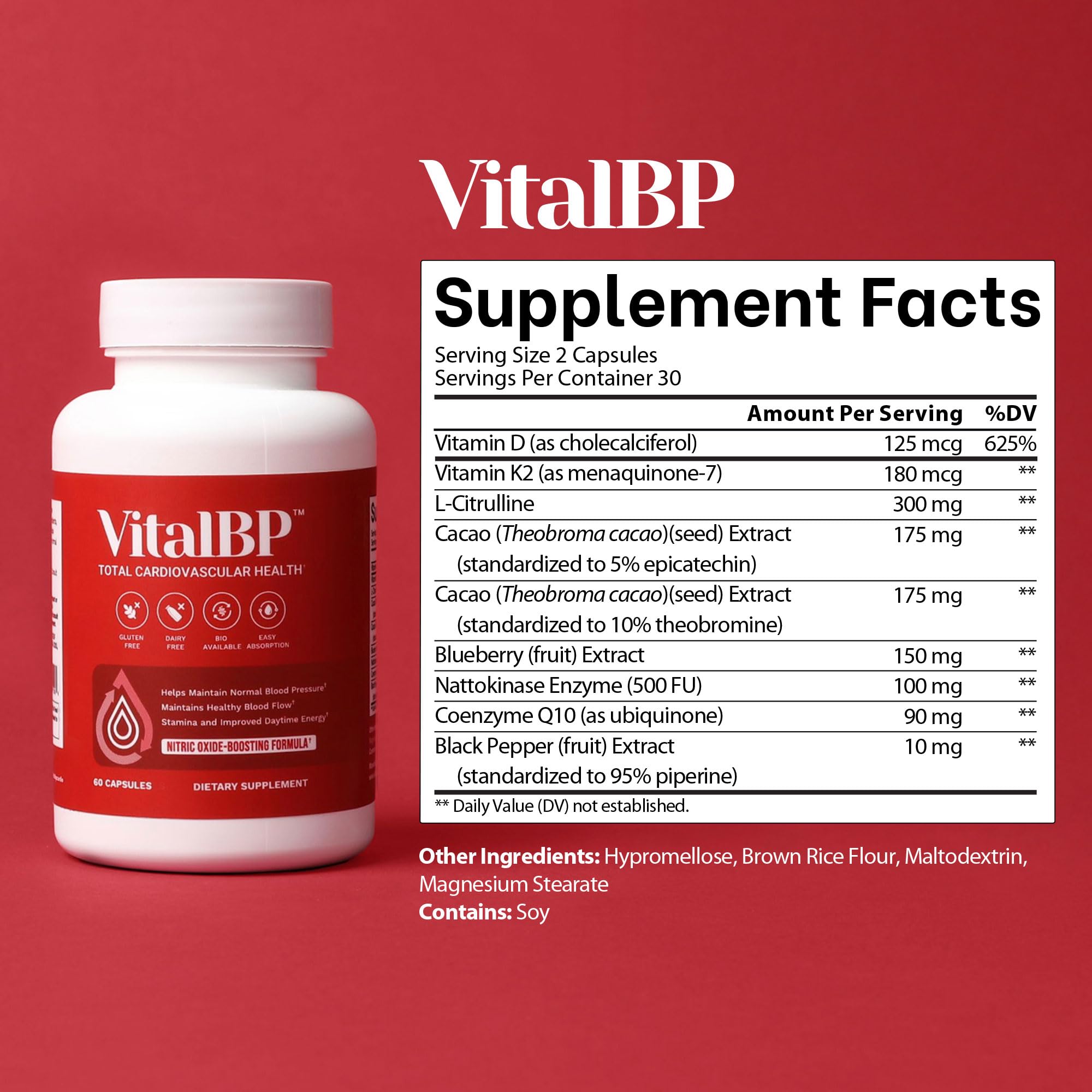 daily vitamins for blood pressure management