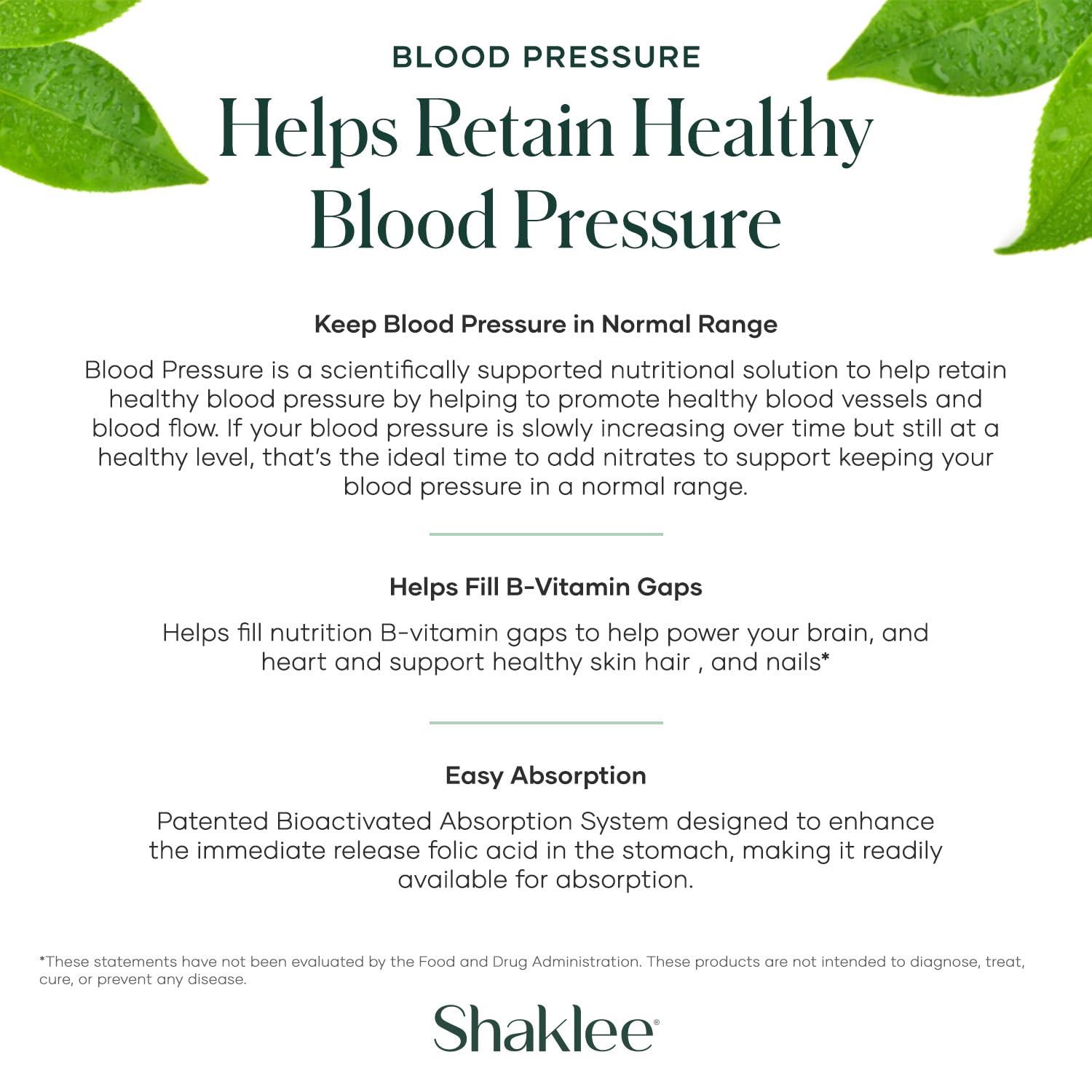 daily vitamins for blood pressure