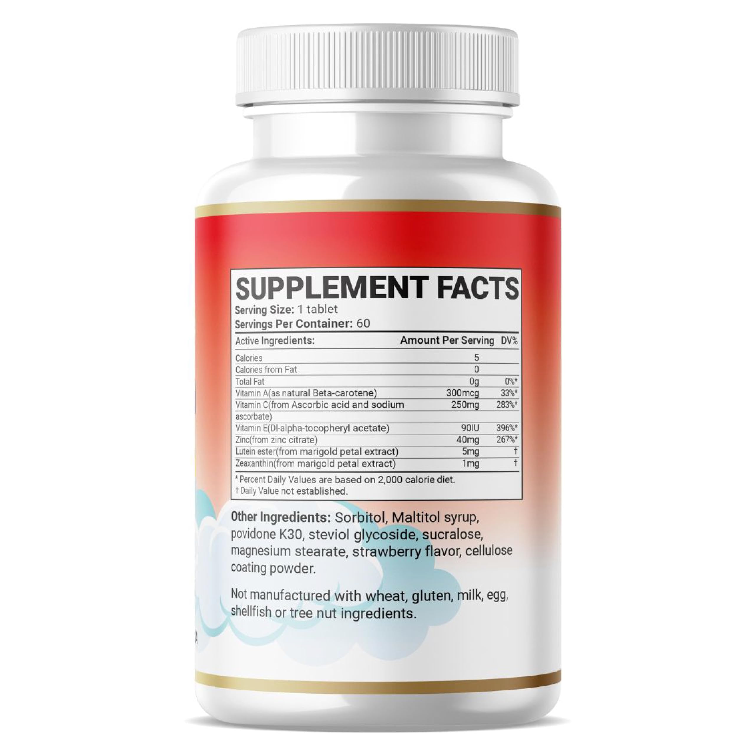 daily vitamins for children's eye health