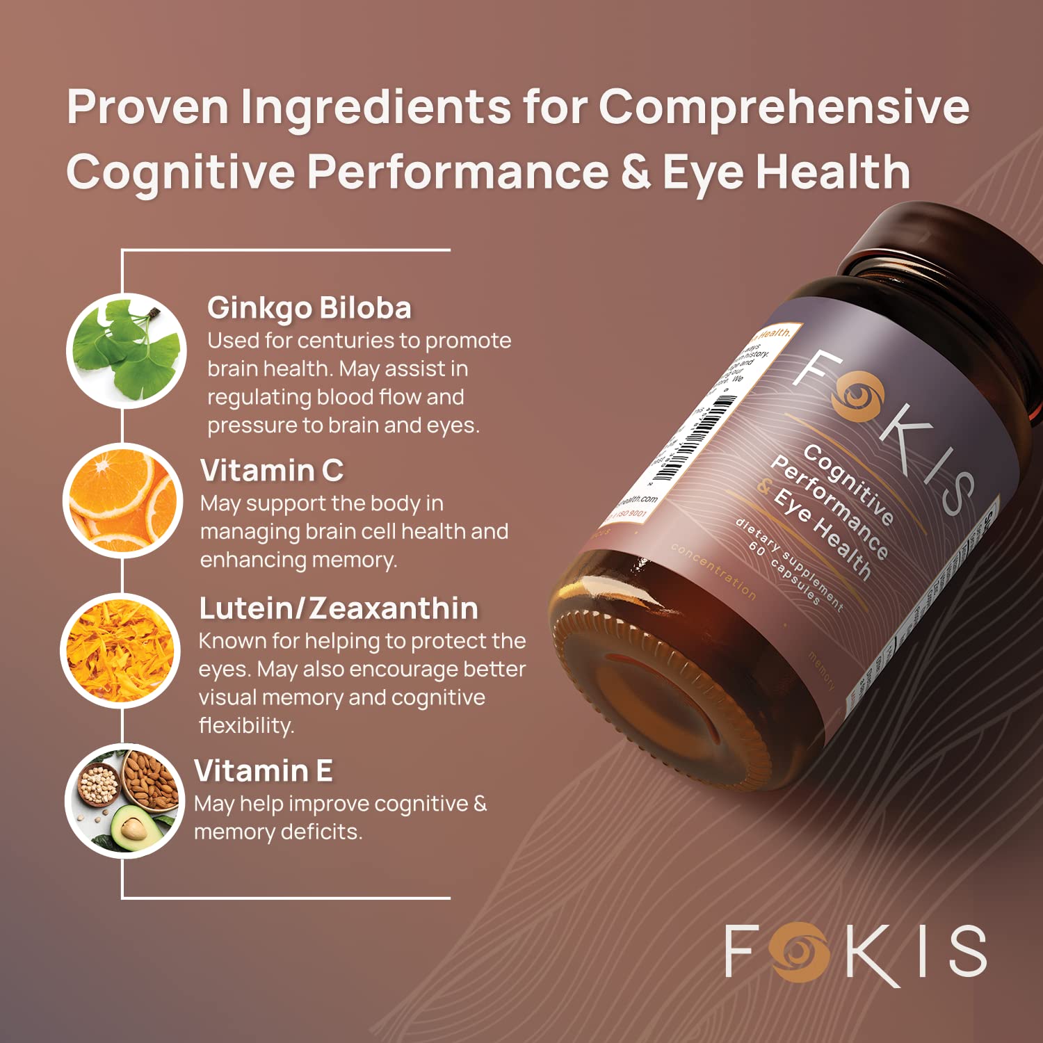 daily vitamins for cognitive and eye support